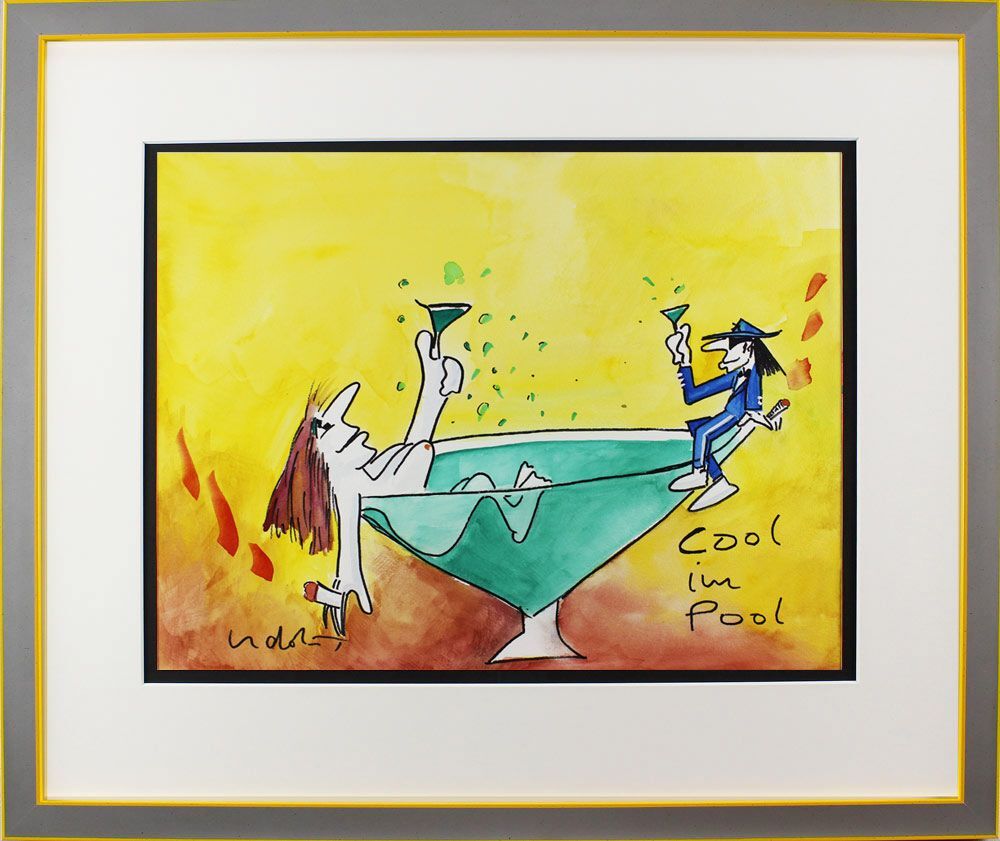 Udo LINDENBERG Bilder u. Unikate handgemalt preiswert kaufen