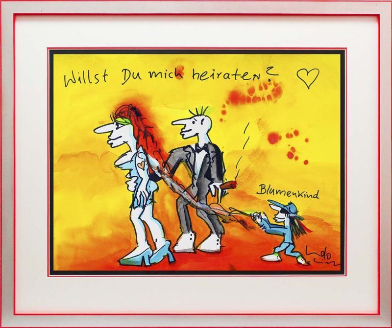 Udo LINDENBERG Bilder u. Unikate handgemalt preiswert kaufen