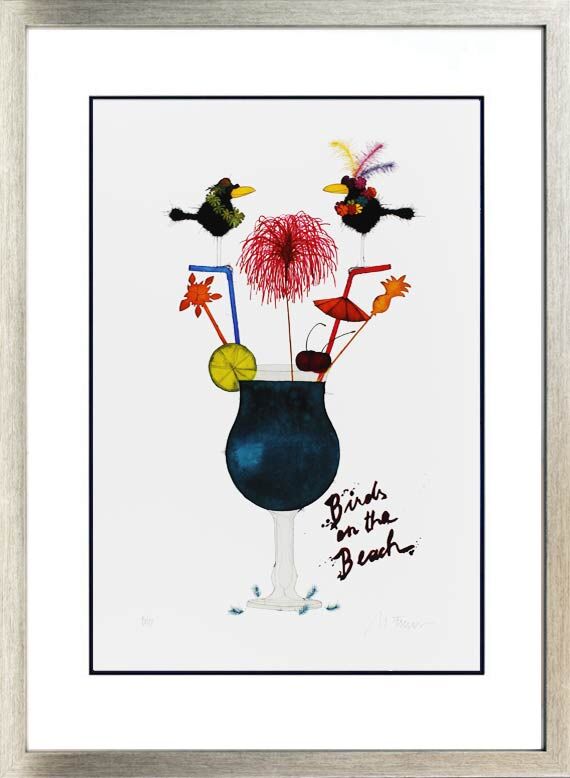 Michael Ferner - BIRDS ON THE BEACH Original