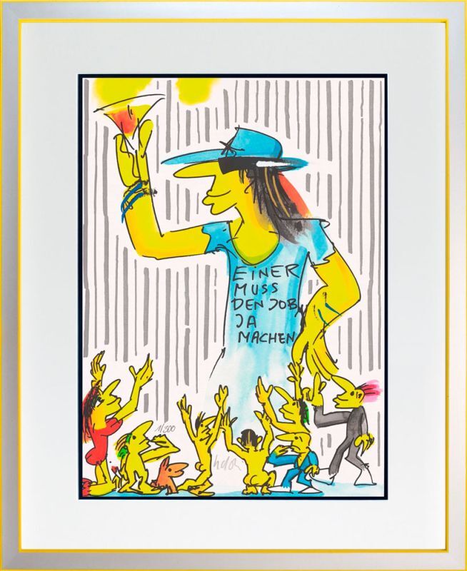 Udo LINDENBERG Bilder u. Unikate handgemalt preiswert kaufen